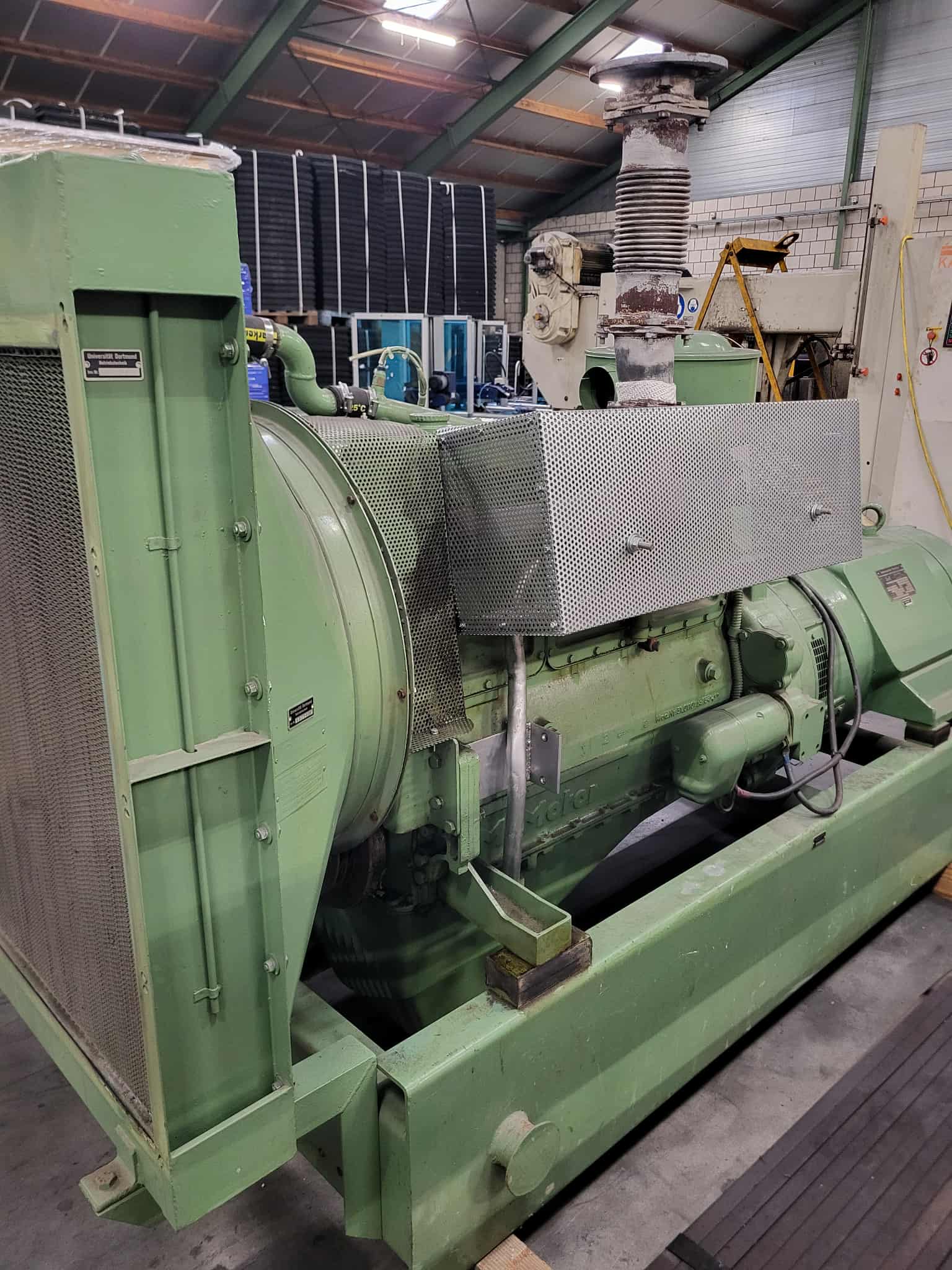 90-011 | MAN 125KVA DIESEL - Pitsikoglou Machinery